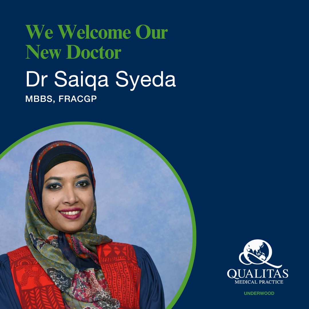 Welcoming Dr Saiqa Syeda to Qualitas Medical Practice Underwood
